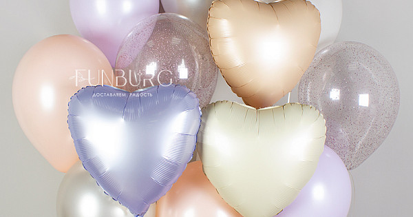 Купить набор шаров «Лиловый рассвет» с доставкой по Екатеринбургу ...